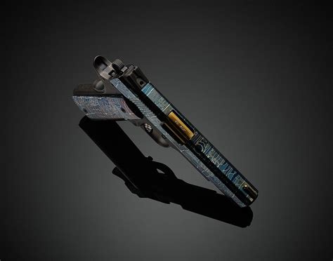 Exclusive These Mosaic Damascus Steel Pistols Are Unlike Any Firearms