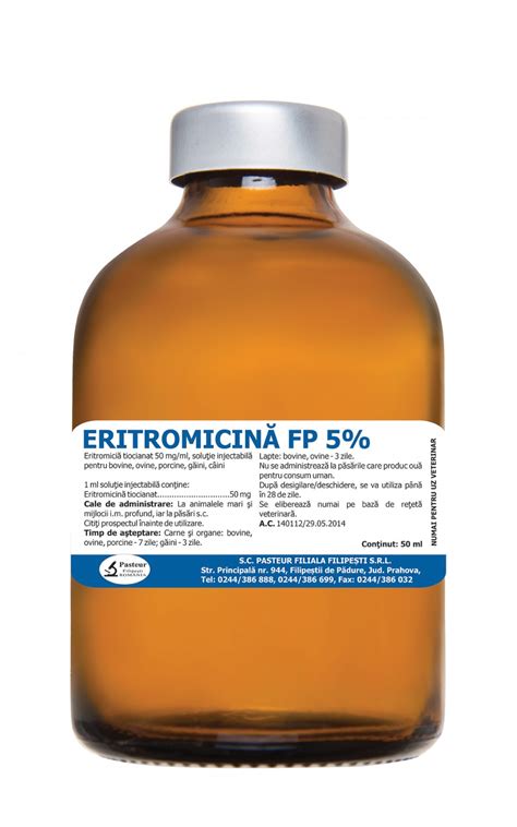 EritromicinĂ Fp 5 Antem EritromicinĂ Fp 5 Antem
