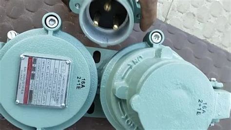 16a Blue Flp Wp Switch Socket Plug Socket 3 Pin 230v At Rs 3750 In Ahmedabad