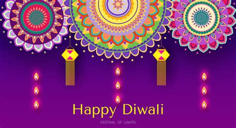 아름다운 랑골리와 디야 배경이 있는 디왈리 축제 인사말 카드 Festival Of Lights Berlin에 대한 스톡 벡터 아트 및 기타 이미지 Festival