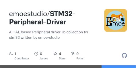 Github Emoestudio Stm Peripheral Driver A Hal Based Peripheral Driver Lib Collection For