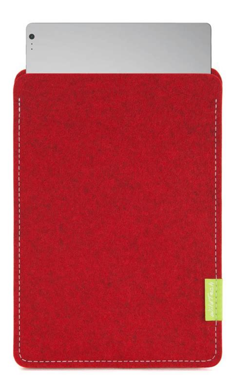 Microsoft Surface Laptop Sleeve Felt Pouch Bag Cherry Wildtech