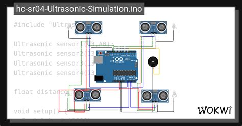 Hc Sr04 Ultrasonic O Wokwi Esp32 Stm32 Arduino Simulator