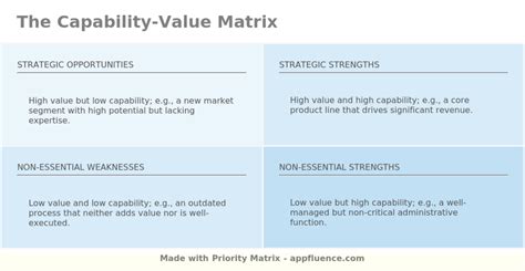 Capability Value Matrix [free Download]