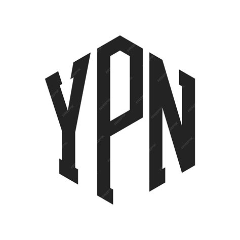 Premium Vector Ypn Logo Design Initial Letter Ypn Monogram Logo Using