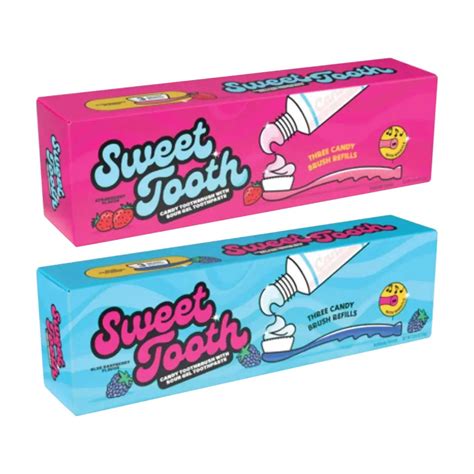 Sweet Tooth Candy Toothbrush 112 Oz Assorted