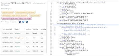Bishal Das On Linkedin Dynamicprogramming Editdistance Dsaday59