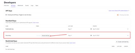 Accessing Your Stripe Live Secret Key And Test Secret Key Help And Support Knowledge Base