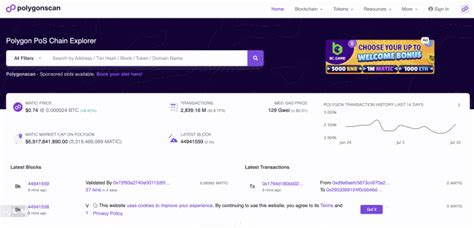 Polygonscan A Users Guide To Polygon Blockchain Explorer 2023 Bta Guru