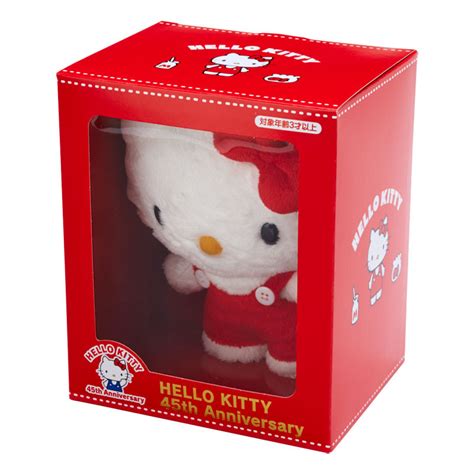 Plush Hello Kitty 70s Ver 45th Memorial Doll Meccha Japan