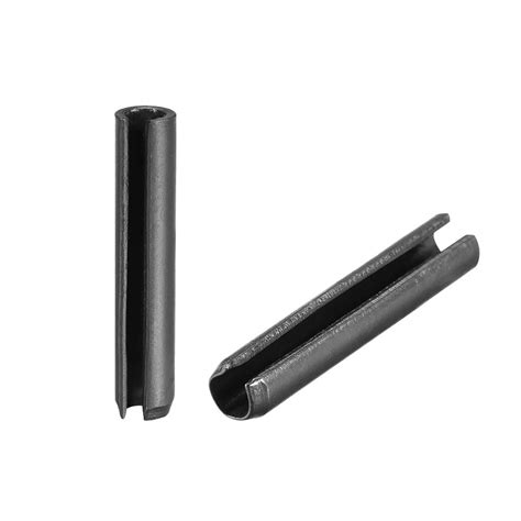 Uxcell Slotted Spring Pin 5mm X 24mm Plain Finish 65mn Roll Assortment Kit For Small Machine