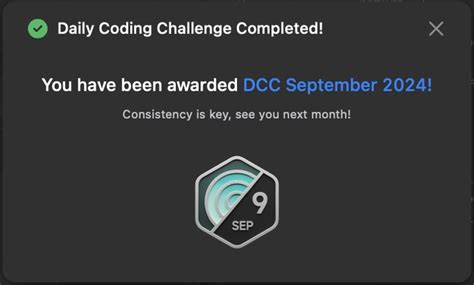 30 09 2024 I Earned Medal From Leetcode Dcc September 2024 Tech