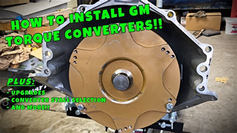 Torque Converter Install Problems