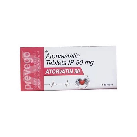 Atorvastatin 80 Mg Tablet At Xtor In Amravati Id 2855183205133