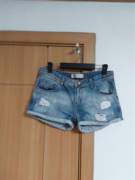 28빈티지 찢청반바지 헬로마켓