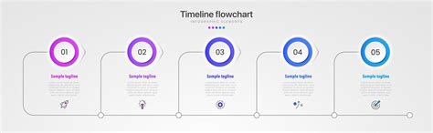 Premium Vector Timeline Options Infographic For Presentations Workflow Process Diagram Flow