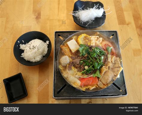 Chinese Hot Pot Soup Image And Photo Free Trial Bigstock