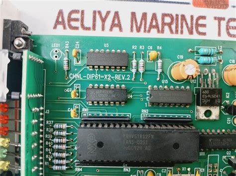 Drager Chnl Dip61 X2 Rev2 Printed Circuit Board Aeliya Marine
