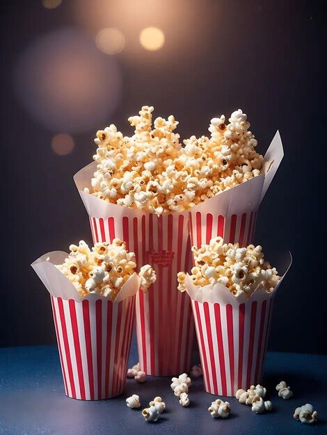 Premium Ai Image Pop Corn