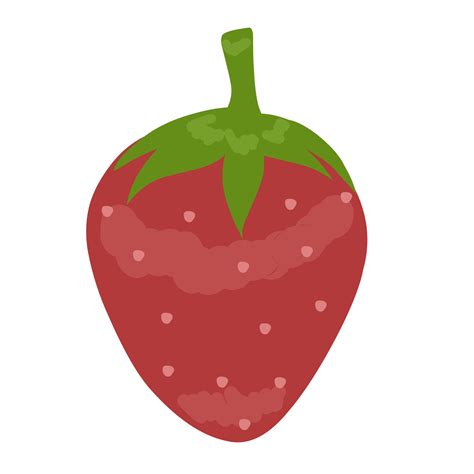 Cute Strawberry Illustration Png