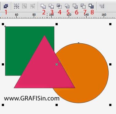 Tutorial Dasar CorelDraw Menggabung Dan Memotong Objek Demits