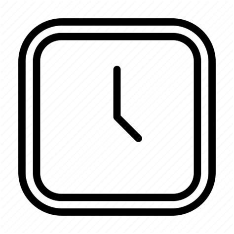 Clock Time Hour Watch Icon Download On Iconfinder