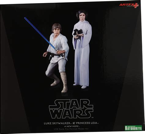 Princess Leia Luke Skywalker And Princess Leia Star Wars Kotobukiya