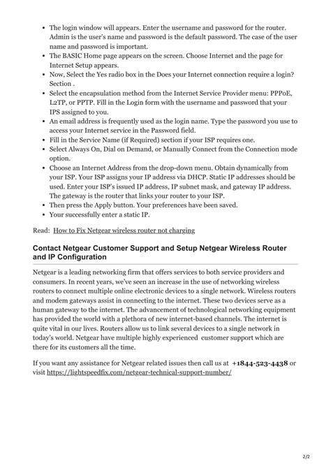 PPT Setup Netgear Wireless Router And IP Configuration PowerPoint Presentation ID