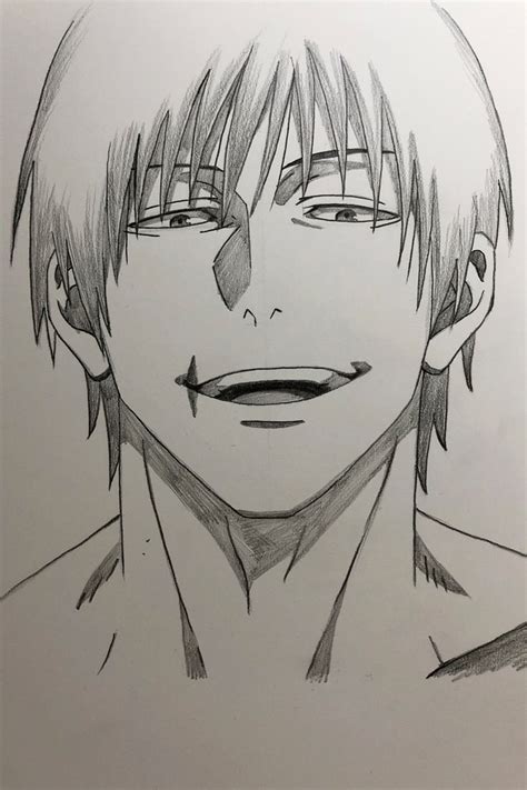 How To Draw Megumi From Jujutsu Kaisen Megumi Drawing Step By Step
