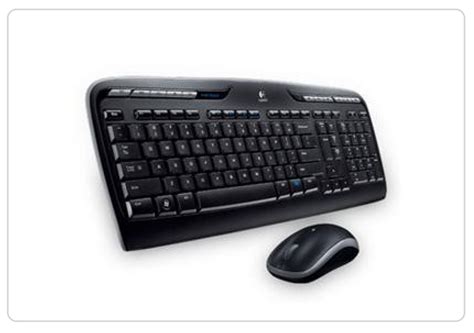 Logitech Mk320 Wireless Desktop Combo With Media Shortcuts