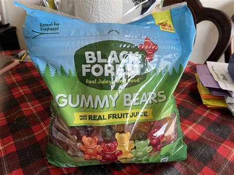 A 5 Pound Bag Of Gummy Bears That My Brother Bought For My Son After