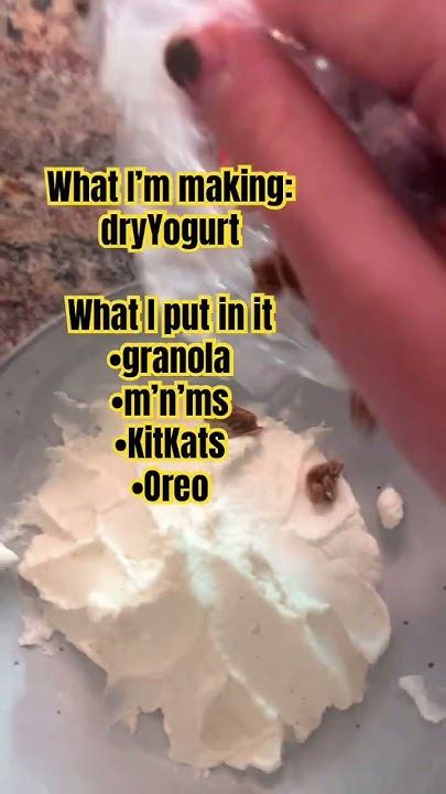 Dry Yogurt 🍦 Fypシ゚viral Youtube