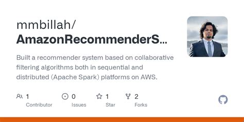 Github Mmbillahamazonrecommendersystemsspark Built A Recommender