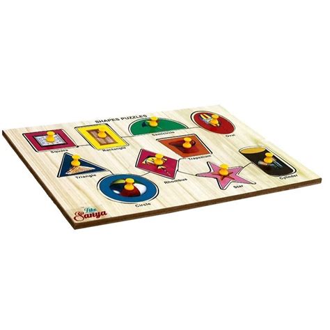 Multicolor Wooden Shape Puzzle At Rs 58 Piece In Meerut ID 27457919630