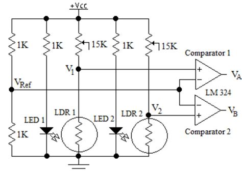 Voltage Divider And Comparator Circuit A Simple Bridge