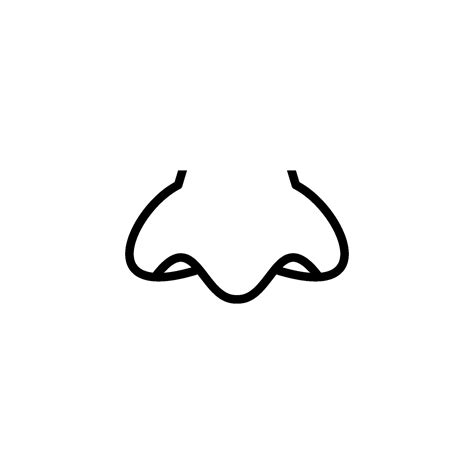 Nose Icon Vector Design Templates 31602546 Vector Art At Vecteezy