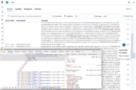 Logs Ui View In Context Visual Fine Tuning · Issue 64910 · Elastickibana · Github