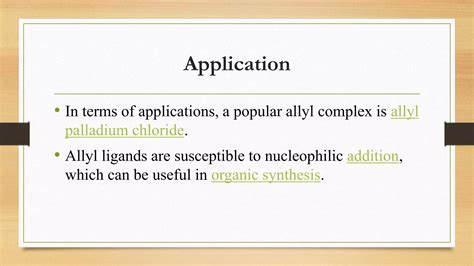 Metal Allyl Comples Pptx