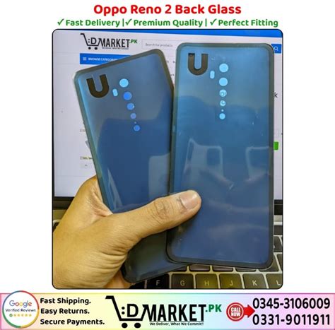 Oppo Reno Back Glass Price In Pakistan DMarket Pk