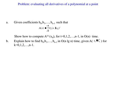 Ppt Understanding Fast Fourier Transform Efficient Implementations