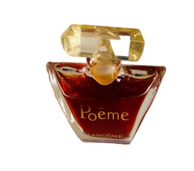 Very Rare PoÊme Perfume By Lancôme Paris Vintage ~miniature~ 4ml Parfum