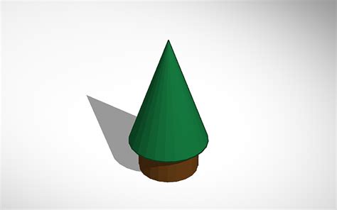 3d design albero di natale tinkercad