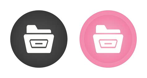 Open File Folder Vector Icon 40053386 Vector Art At Vecteezy