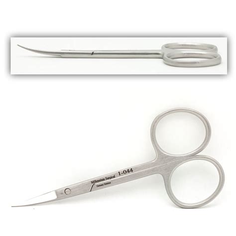 Iris Scissors 3 5in Curved 1 044 Millennium Surgical