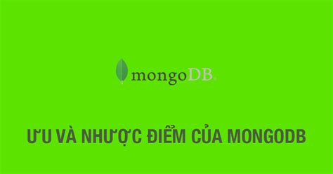 U V Nh C I M C A Mongodb