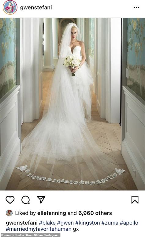 Gwen Stefani Wedding Dress