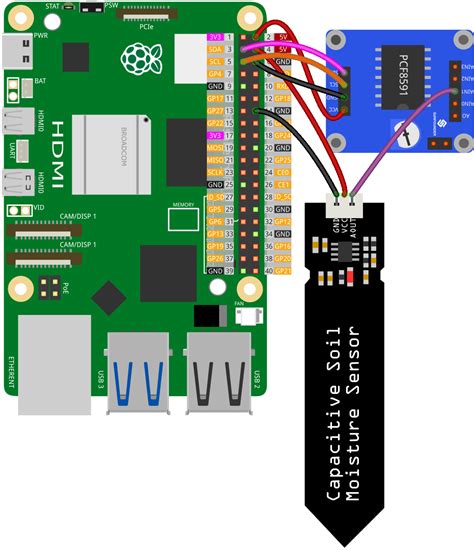 Lektion 02 Kapazitives Bodenfeuchtemodul — Sunfounder Universal Maker Sensor Kit Dokumentation
