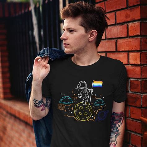 Astronaut Aroace T Shirt Pride T Shop