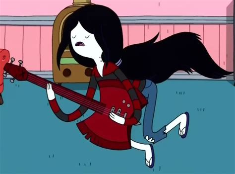 Marceline Floating With Her Guitar