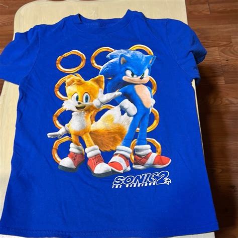 Sonic The Hedgehog Shirts And Tops Sonic The Hedgehog Tshirt Poshmark